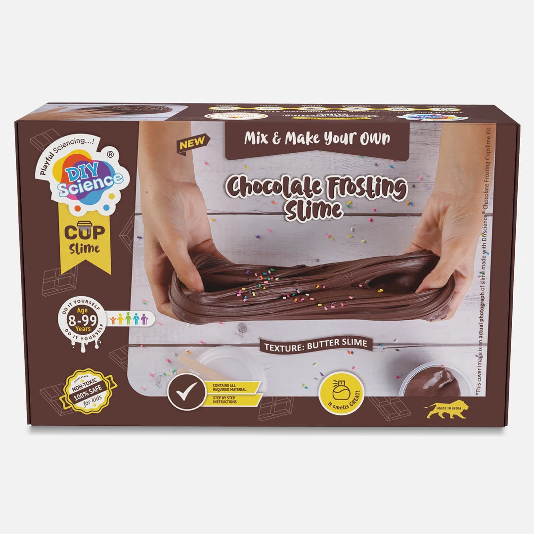DIYScience® Chocolate Frosting Slime Kit – Fun & Stretchy! – FundooLabs