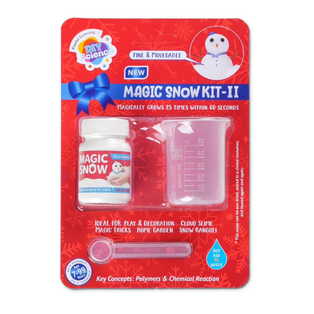 DIYScience® Magic Snow Kit - Instant Fluffy Snow Fun – FundooLabs